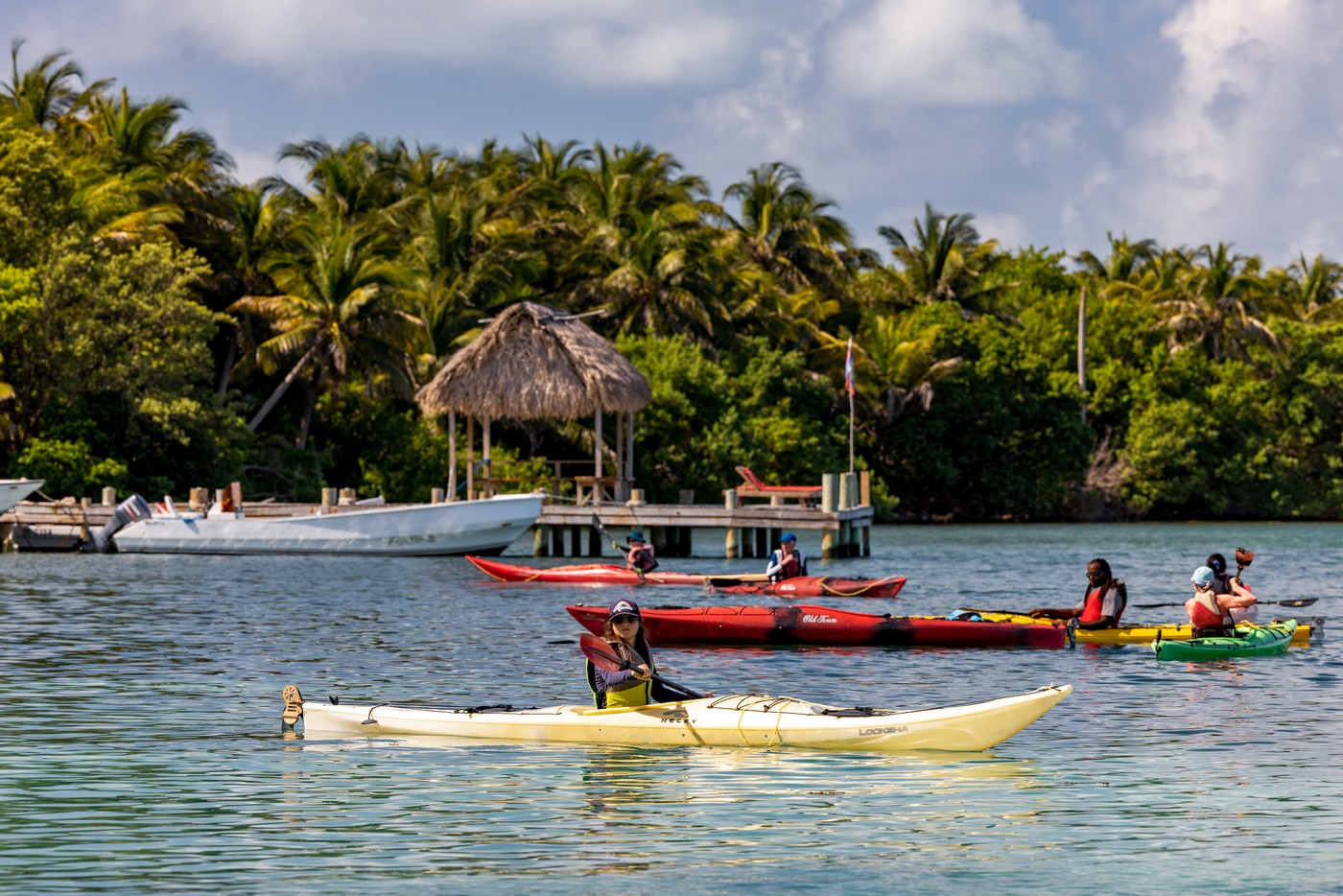 Sea Kayaking In Belize At Glover’s Reef Atoll